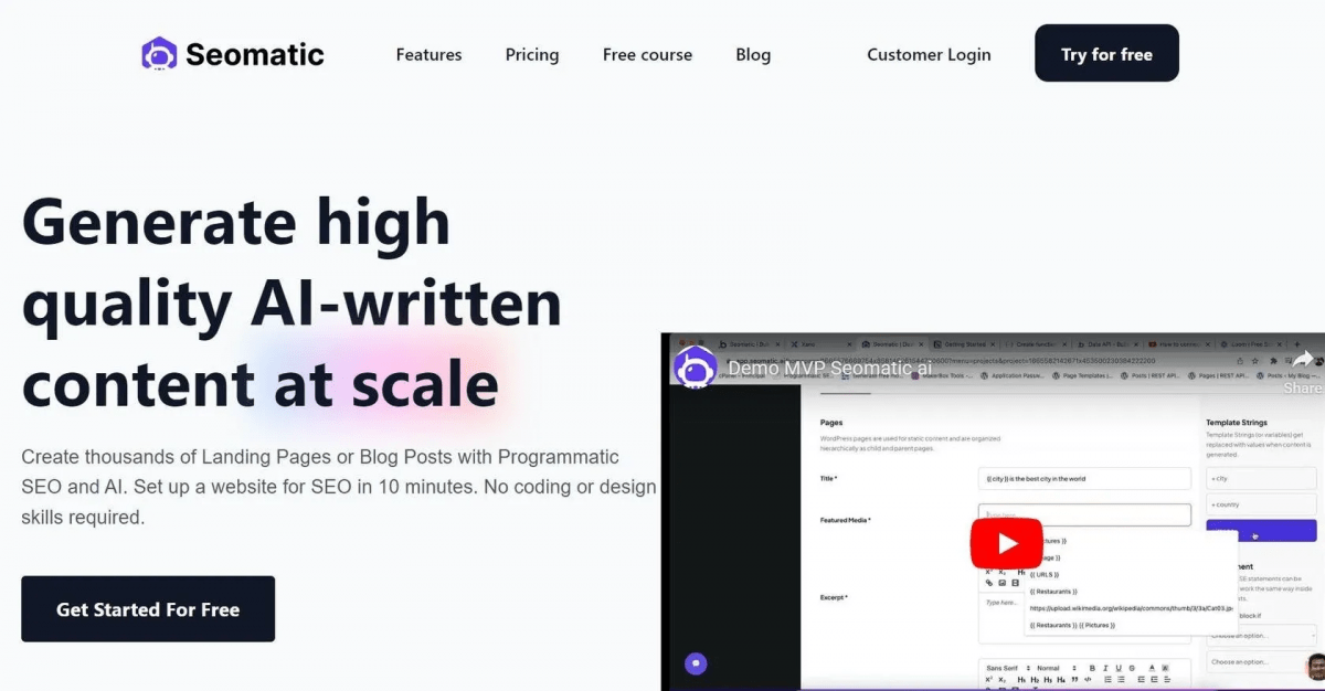 SEOmatic AI - Aitoolz.ru