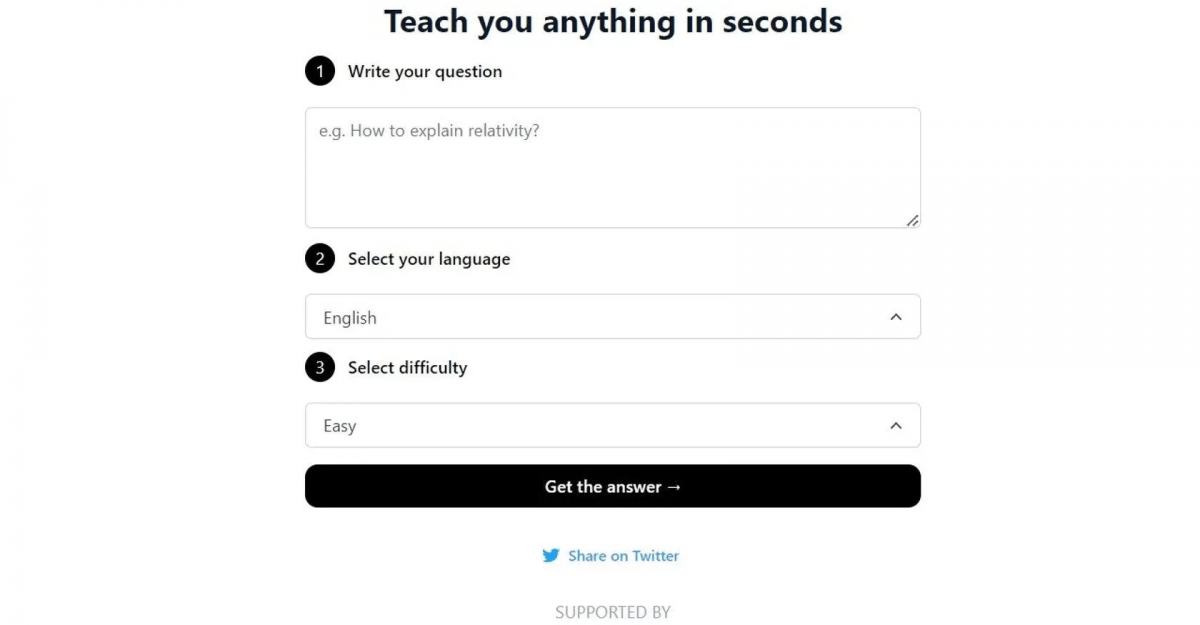 Teach Anything - Aitoolz.ru