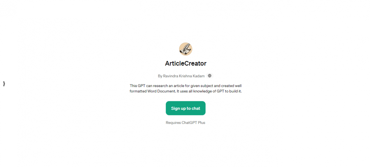 ArticleCreator - Aitoolz.ru