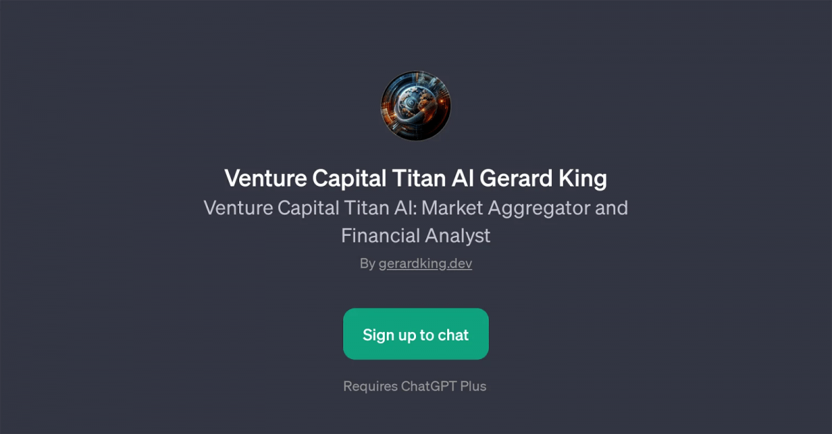 Venture Capital Titan AI Gerard King - Aitoolz.ru