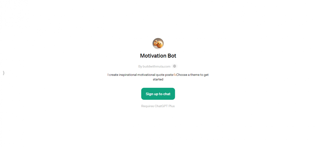 Motivation Bot - Aitoolz.ru