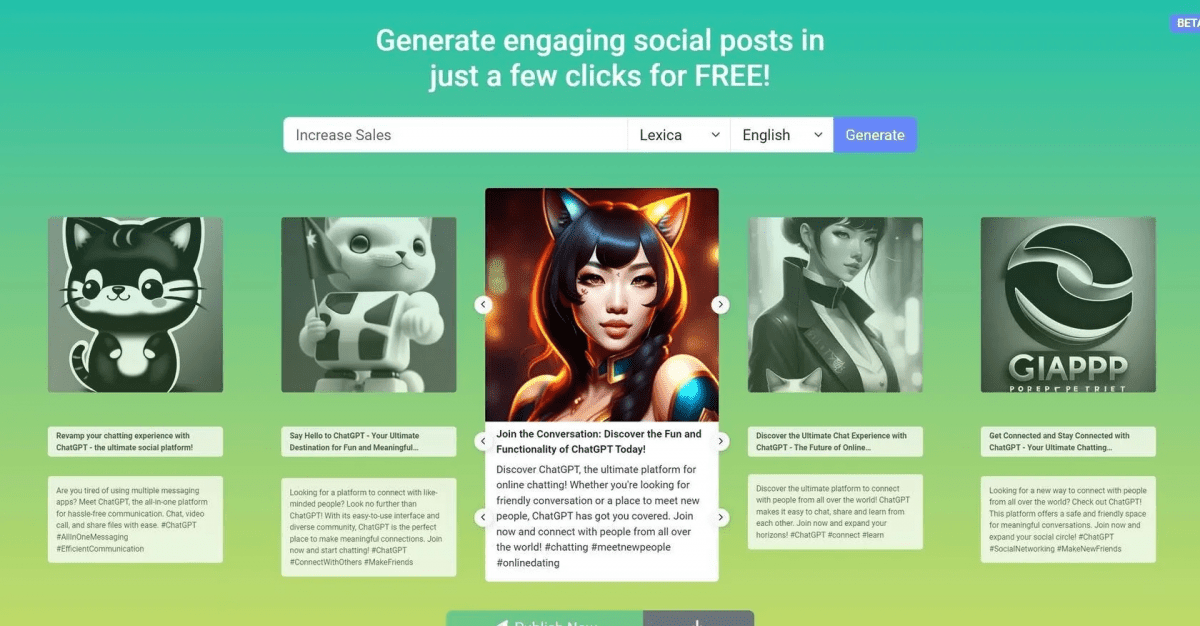 AI Post Generator - Aitoolz.ru