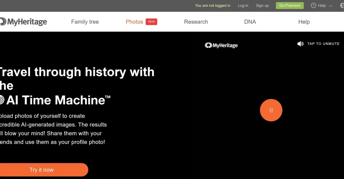 AI Time Machine - Aitoolz.ru