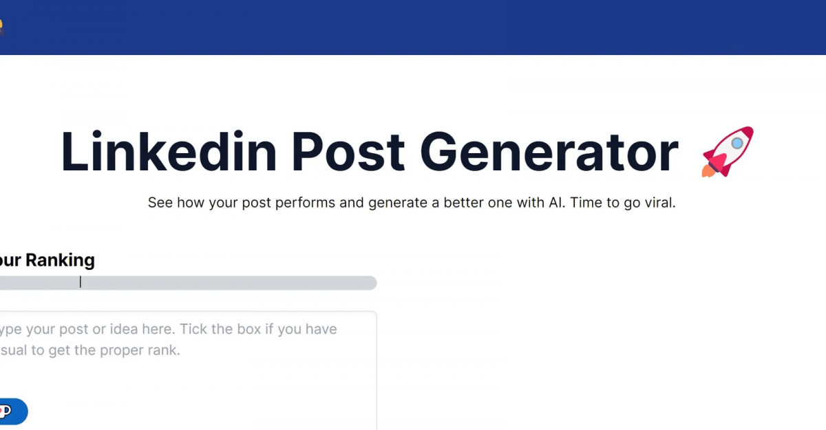 LinkedIn Post Generator - Aitoolz.ru