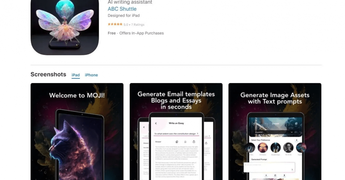 Moji Writing Assistant - Aitoolz.ru