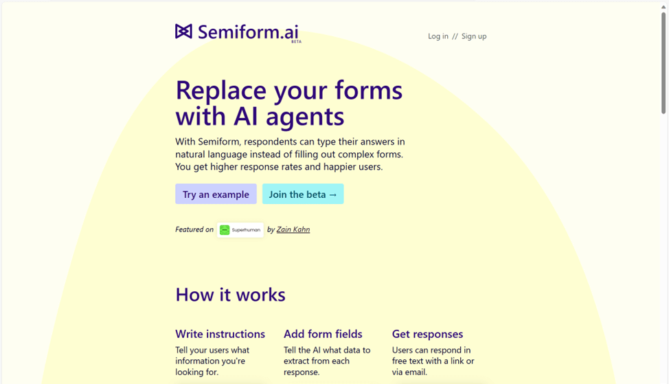 Semiform.ai - Aitoolz.ru