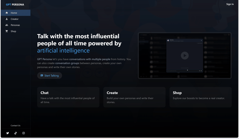 GPT Persona - Aitoolz.ru