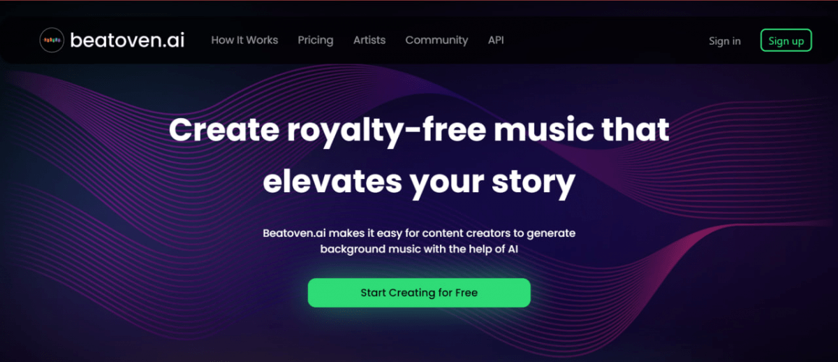 Beatoven.ai - Aitoolz.ru