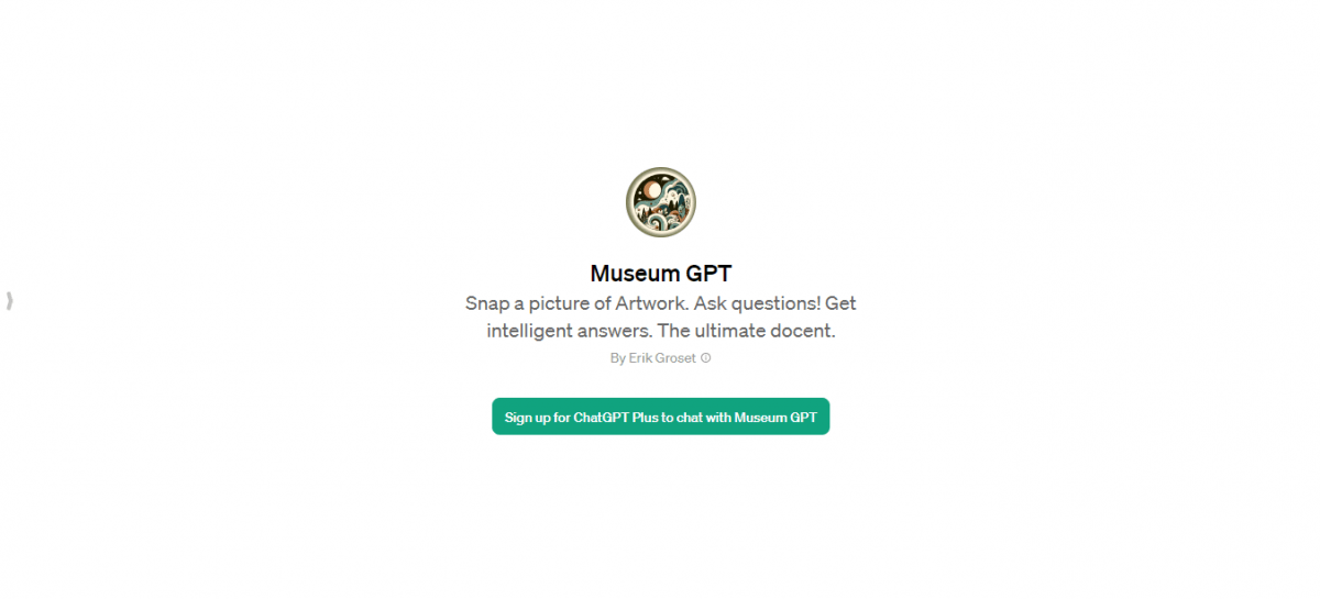 Museum GPT - Aitoolz.ru