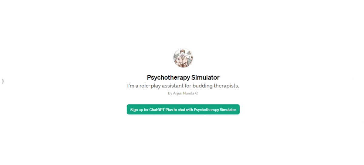Psychotherapy Simulator - Aitoolz.ru