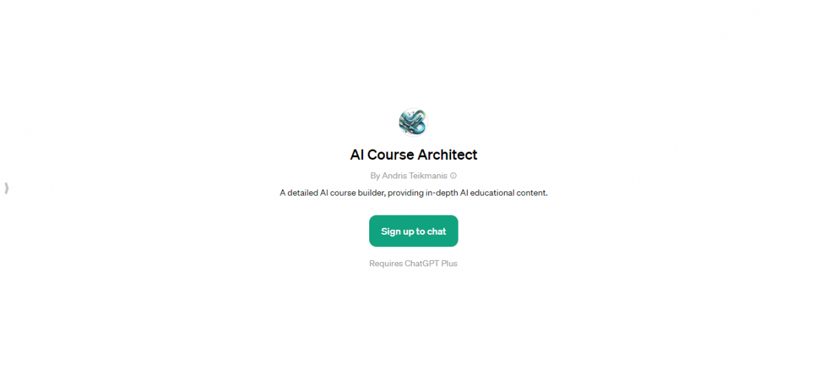 AI Course Architect - Aitoolz.ru