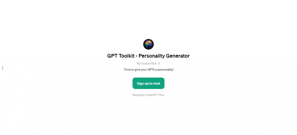 Personality Generator - Aitoolz.ru