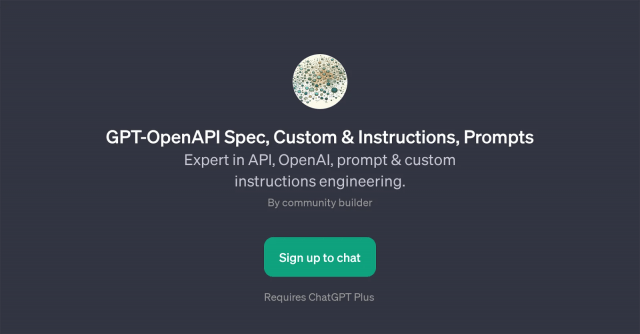 GPT-OpenAPI Spec, Custom & Instructions, Prompts - Aitoolz.ru